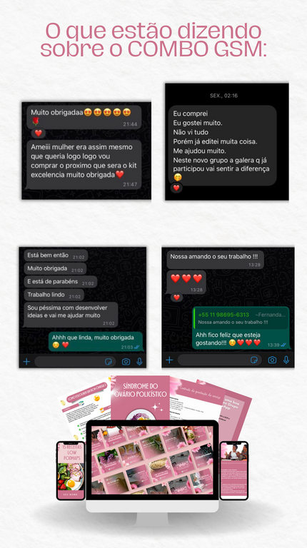 Combo GSM – Excelência Nutri