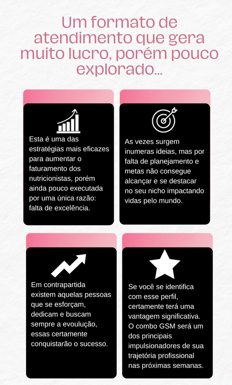Combo GSM – Excelência Nutri